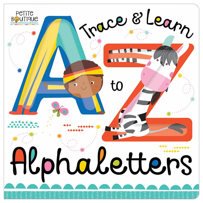 跟学字母表 Petite Boutique Trace and Learn Alphabet 进口原版英文