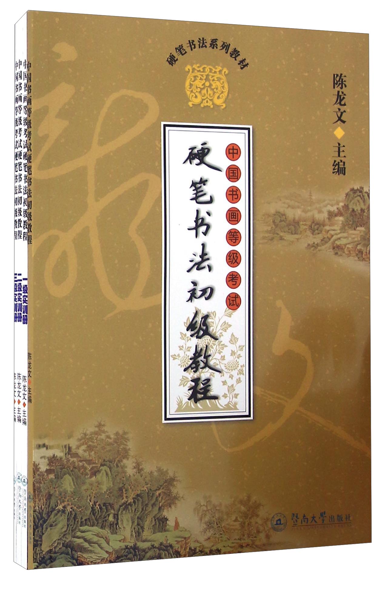 中国书画等级考试硬笔书法初级教程（套装共4册）