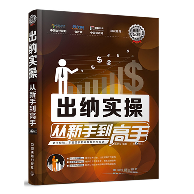 出纳实操 从新手到高手第2版 零基础学会计出纳教程 会计实操操作实务从入门到精通