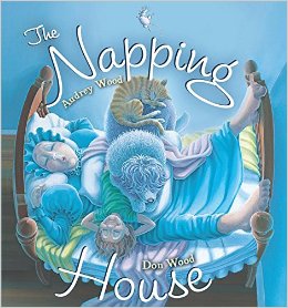 The Napping House board book 英文原版