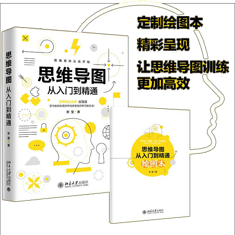 包邮现货 思维导图从入门到精通 宋莹 新手入门脑力开发 潜能 思维导图逻辑学书籍