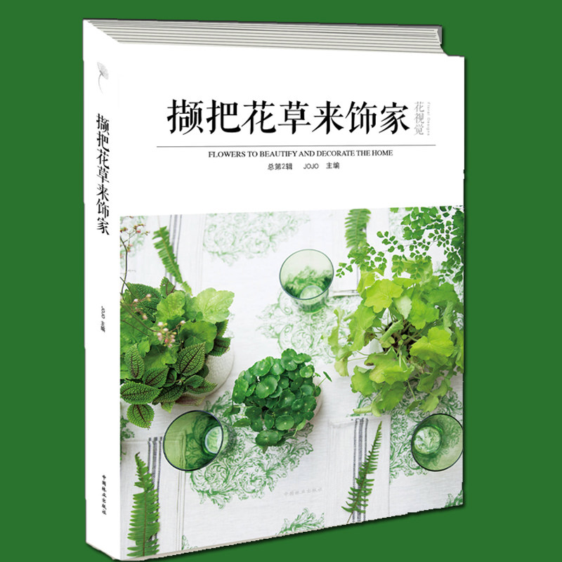 花视觉：撷把花草来饰家花艺设计园艺书籍园林设计花艺入门基础学的书专业艺术扎花插花教程书