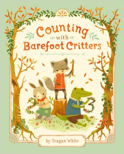 Counting with Barefoot Critters 英文原版