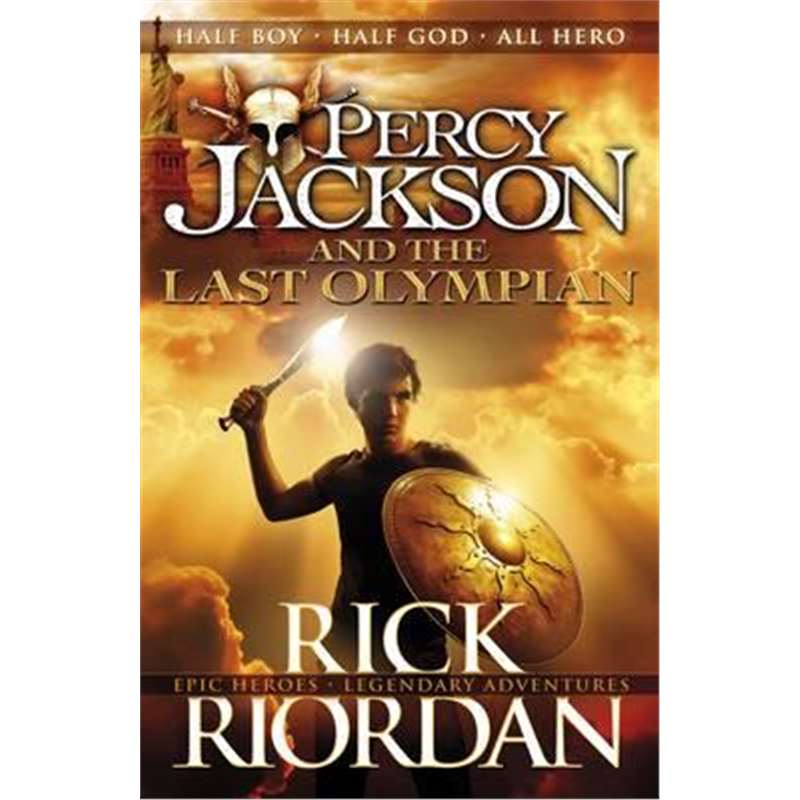 英文原版 波西?杰克逊系列5：波西?杰克逊与Z终之神Percy Jackson and the Last Olympian