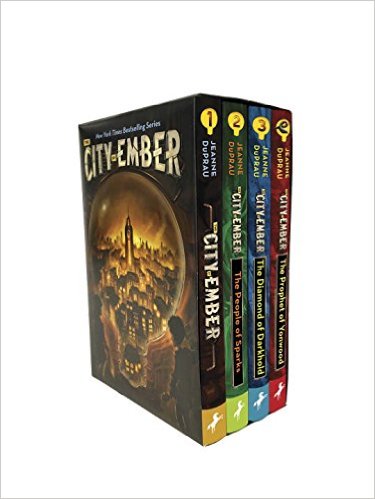 英文原版 City of Ember 微光城市 少年奇幻小说 4本套装