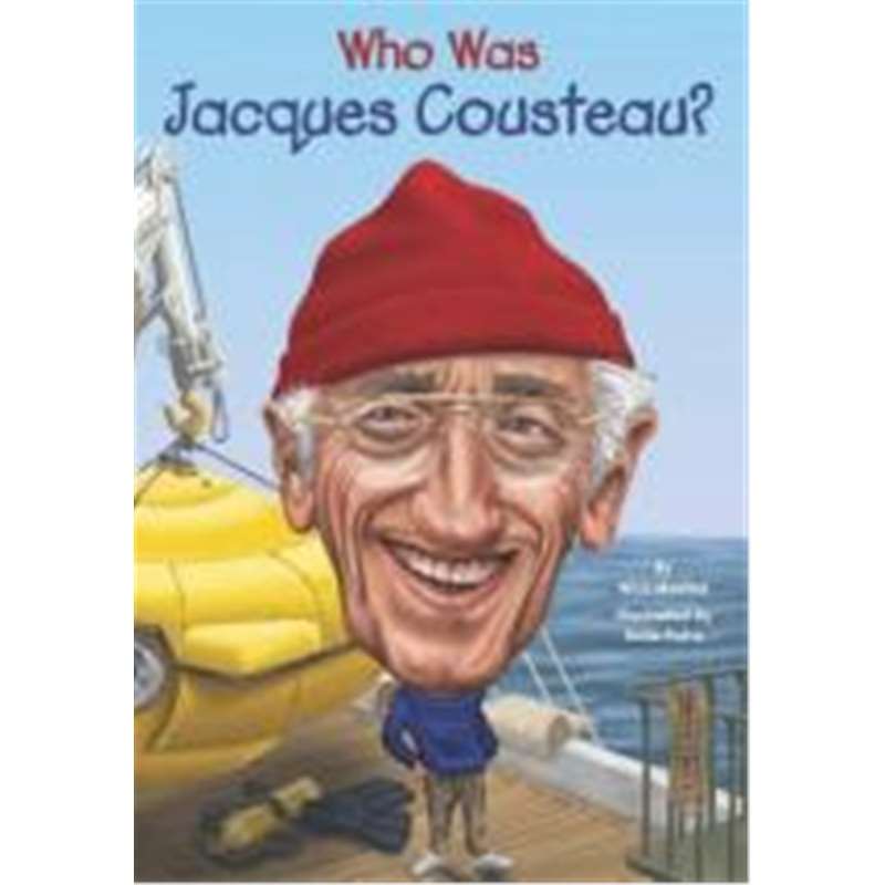 英文原版 名人传记系列 Who Was Jacques Cousteau?