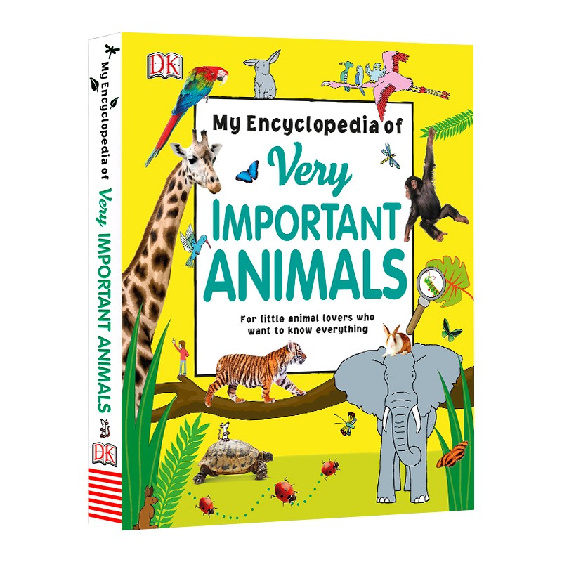 英文原版 DK幼儿百科全书 那些重要的动物 My Encyclopedia of Very Important Animals 精装 少儿科普 英语启蒙认知读物 . 英文原版 幼儿百科全书 动物