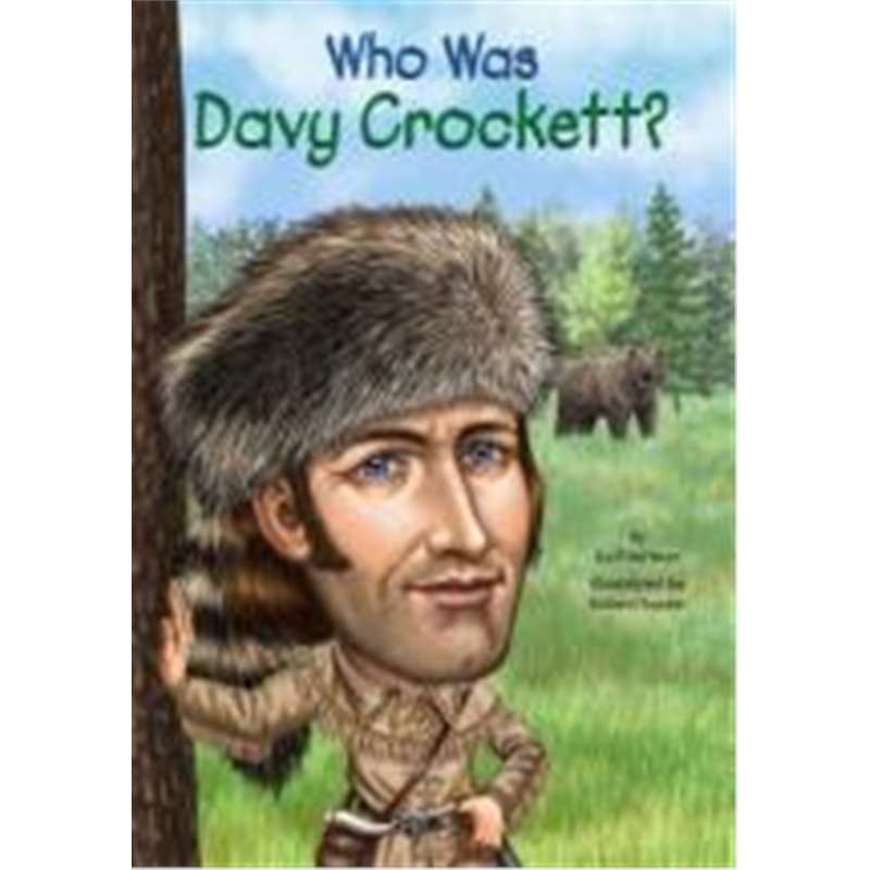英文原版 名人传记系列 Who Was Davy Crockett?