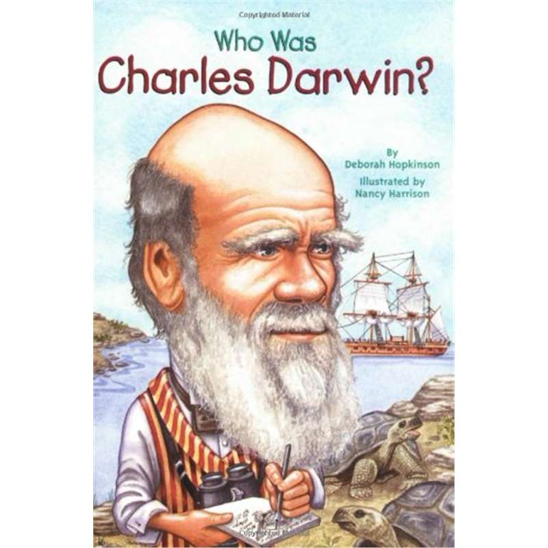 英文原版 名人传记系列 谁是达尔文 Who Was Charles Darwin? (Who Was.