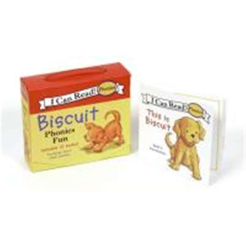 饼干狗 英文原版 绘本Biscuit Phonics Fun (My First I Can Re