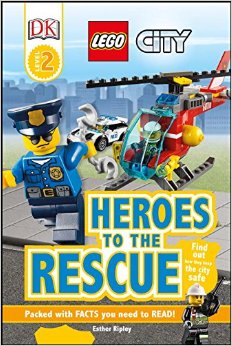 DK Readers L2: LEGO City: Heroes to the Rescue 英文原版