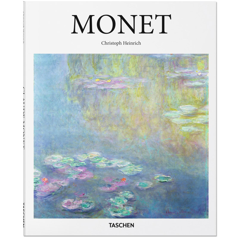 TASCHEN莫奈MONET油画英文原版系列 艺术进口绘画册作品集大师印象派临摹范本善本图书