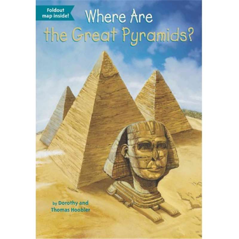 英文原版 金字塔在哪?Where Are the Great Pyramids?中小学生读物