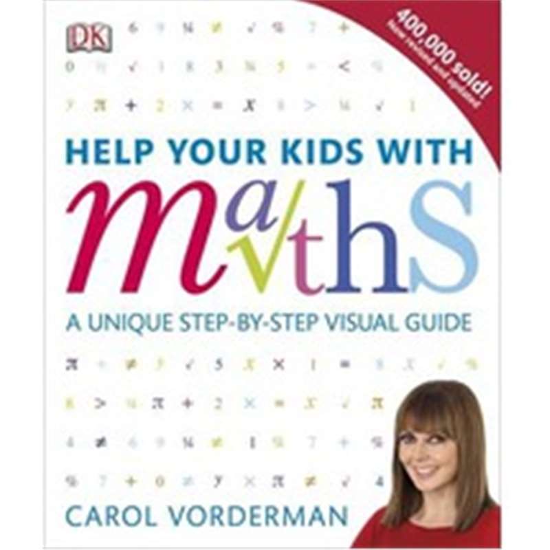 DK英文原版 Help Your Kids with Maths 数学教室 英文原版 家庭育儿系列