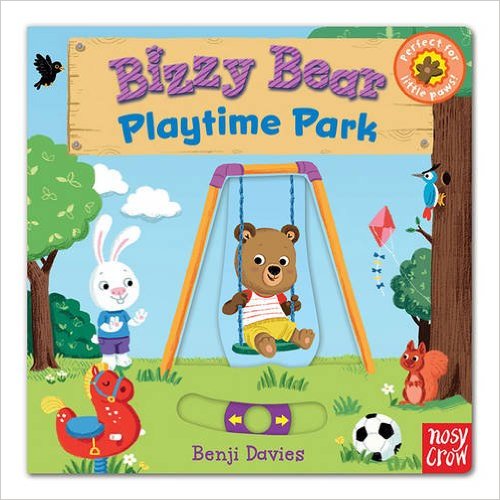 英文原版 Bizzy Bear Playtime 忙碌的小熊 宝宝操作书