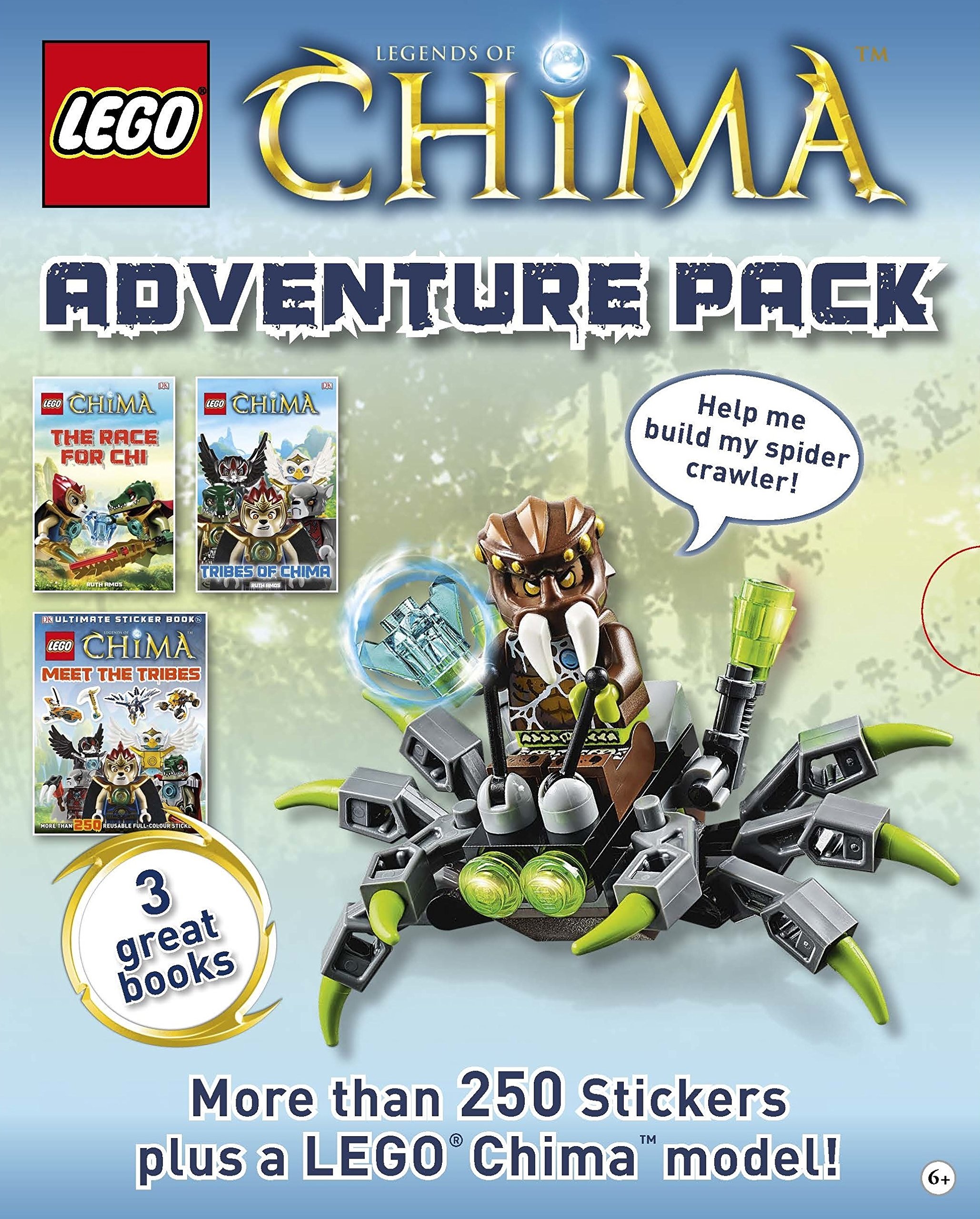 英文原版 Lego Chima: Adventure Pack 乐高气功大师 贴纸