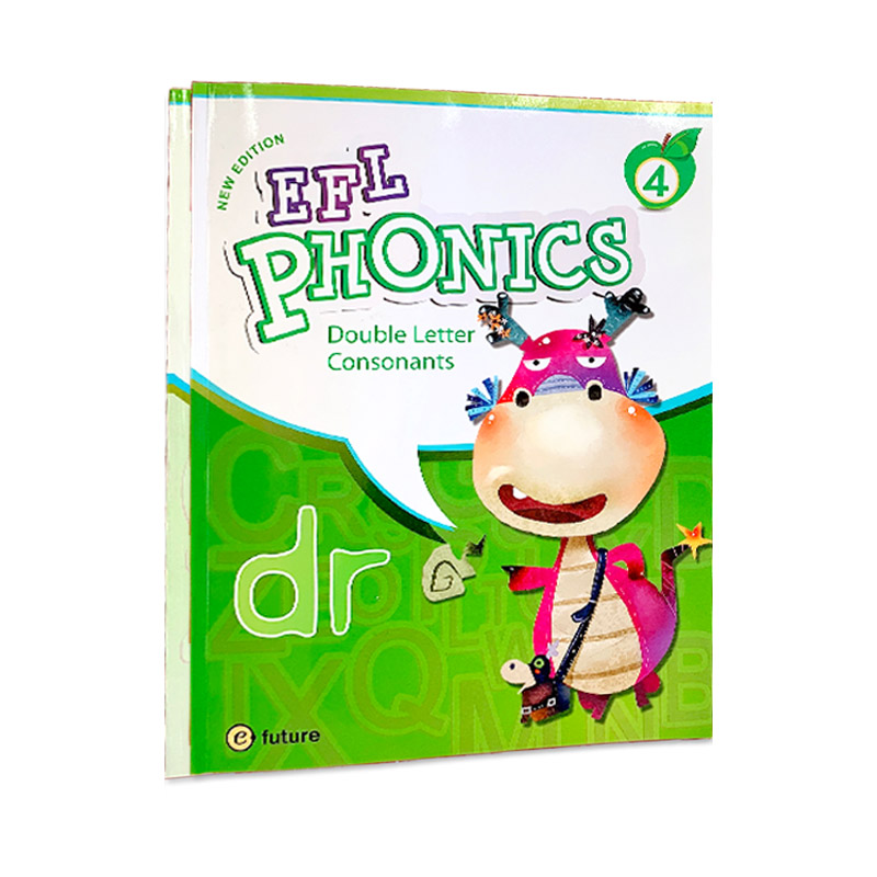 EFL+麦克森国际少儿英语自然拼读Phonics 第4级：1教材+1同步练习+音频