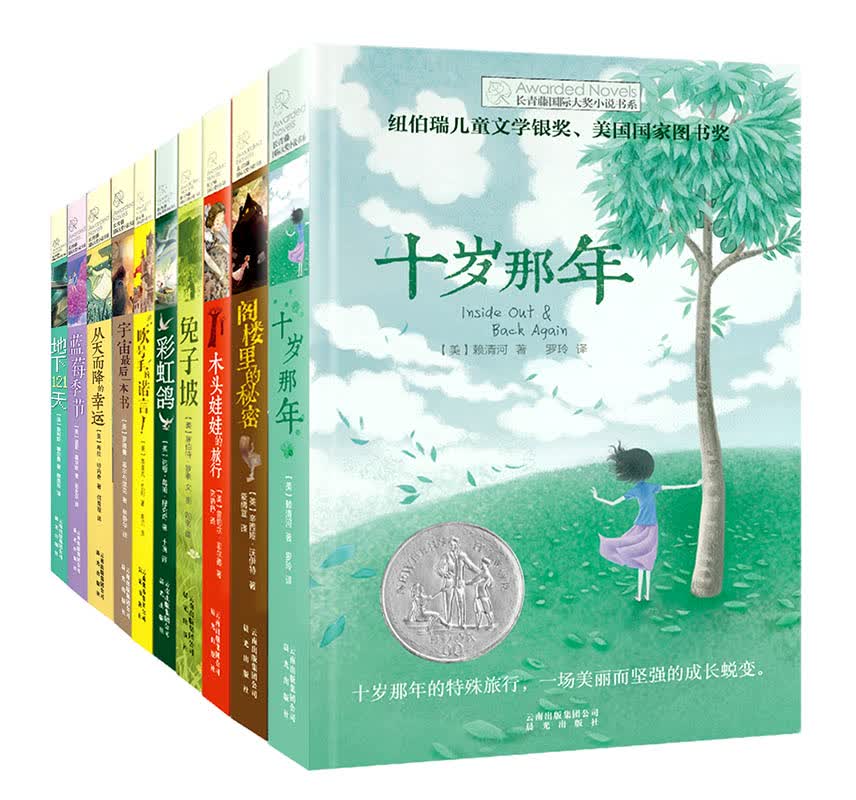 长青藤国际大奖小说第一辑+第二辑：十岁那年、从天而降的幸运、宇宙最后一本书等中小学生课外阅读必读书目（套装共10册）
