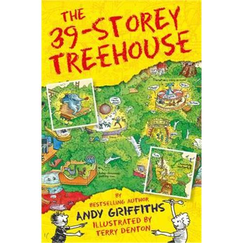 英文原版 小屁孩树屋历险记 39层树屋故事 The 39-Storey Treehouse 疯狂树屋历险记 章节书 儿童小说