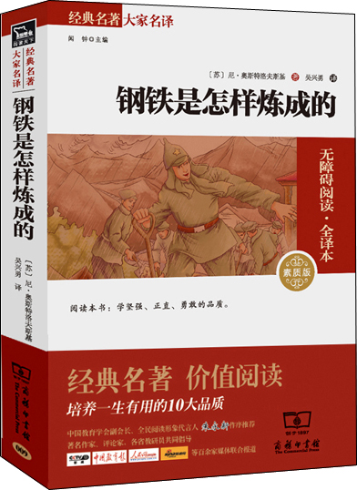 钢铁是怎样炼成的 经典名著 大家名译（ 无障碍阅读 全译本平装）