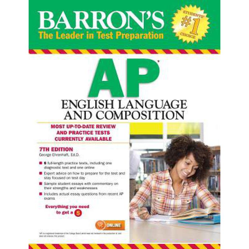 Barron's AP English Language and Composition...