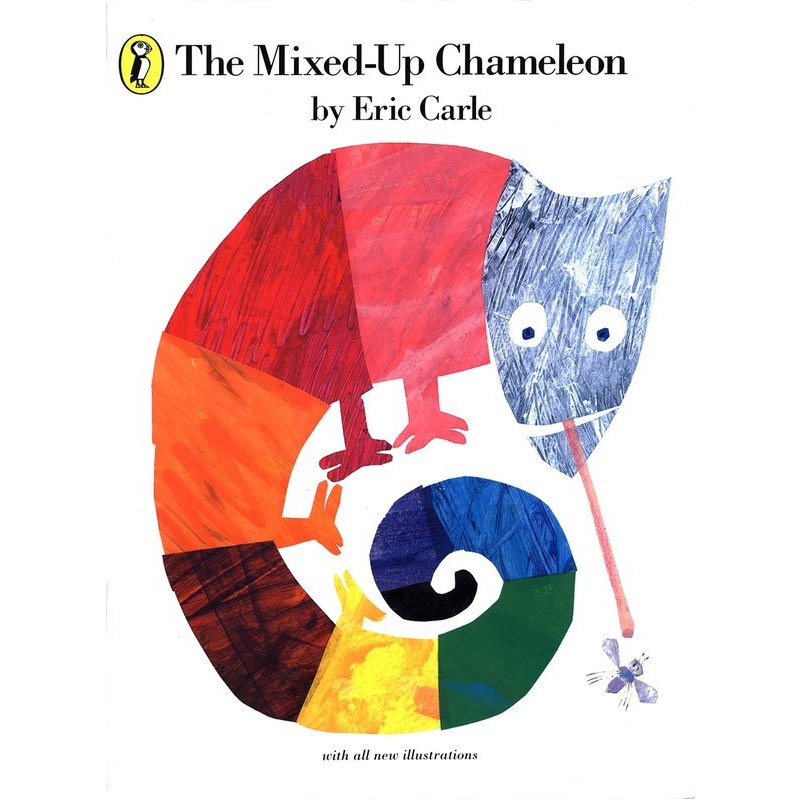 变色龙 作者：艾瑞-卡尔The Mixed-Up Chameleon