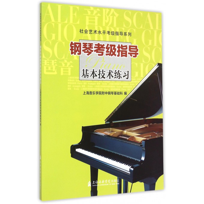 钢琴考级指导基本技术练习/社会艺术水平考级指导系列