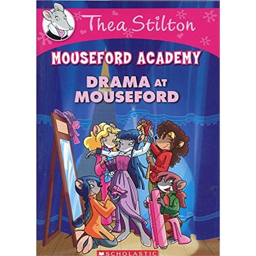 老鼠记者 儿童绘本 Thea Stilton Mouseford Academy #1: Drama