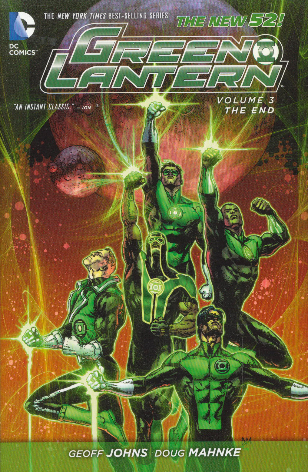 Green Lantern Vol. 3: The End (The New 52) 英文原版