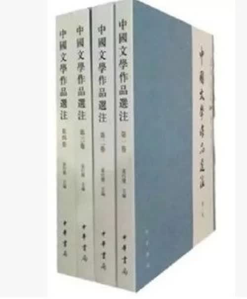 库存尾货9品 中国文学作品选注 全4册(1-4卷) 袁行霈 中华书局