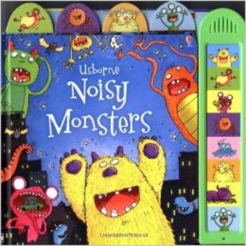 英文原版 NOISY MONSTERS 儿童读物