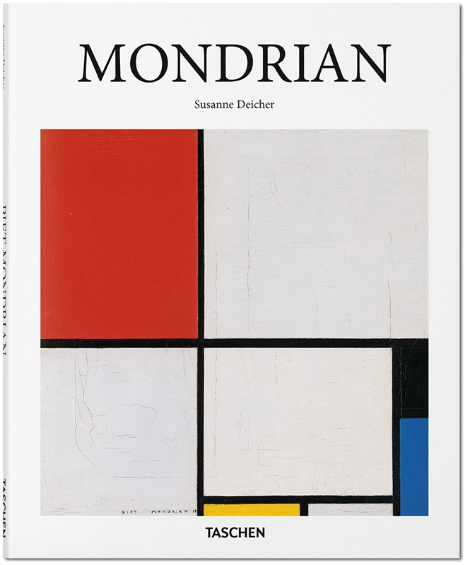 预售 蒙德里安 艺术画册 英文原版 Mondrian 抽象派大师 精装 现代艺术代表人物