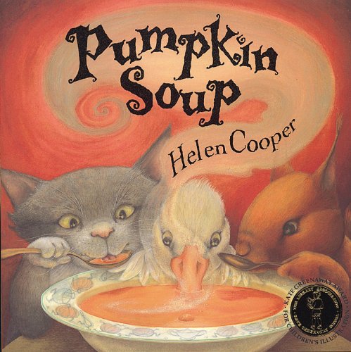 现货 Pumpkin Soup 英文原版 经典绘本：南瓜汤