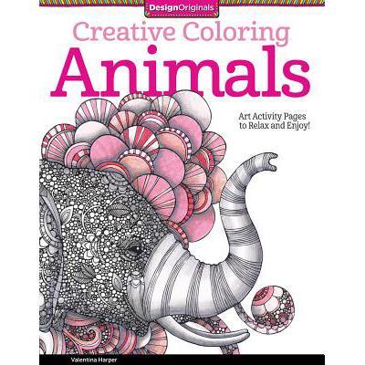Creative Coloring Animals: Art Activity Page...