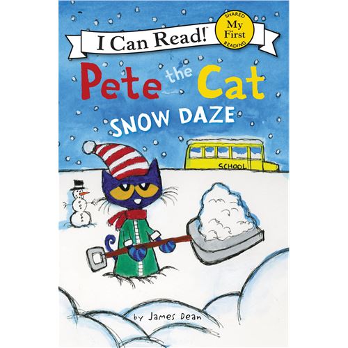 英文原版 皮特猫 Pete the Cat: Snow Daze (My First I Can Read)系列