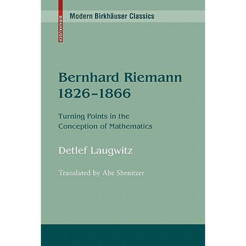 Bernhard Riemann 1826-1866 : Turning Points ...