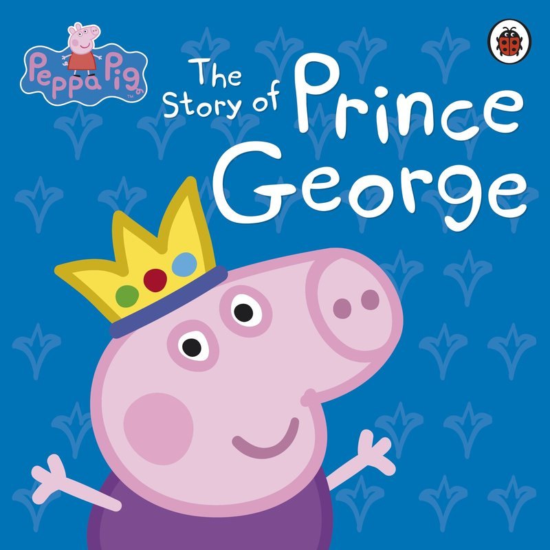 英文原版 Peppa Pig The Story of Prince George 粉红猪小妹佩奇