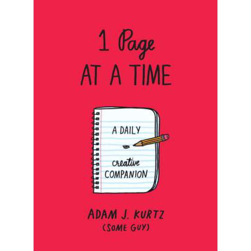 1 Page at a Time (Red): A Daily Creative Com...