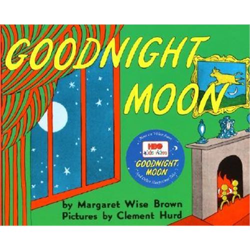 英文原版绘本 Goodnight Moon 月亮晚安 睡前晚安故事 廖彩杏 吴敏兰 纸板书 0-3岁