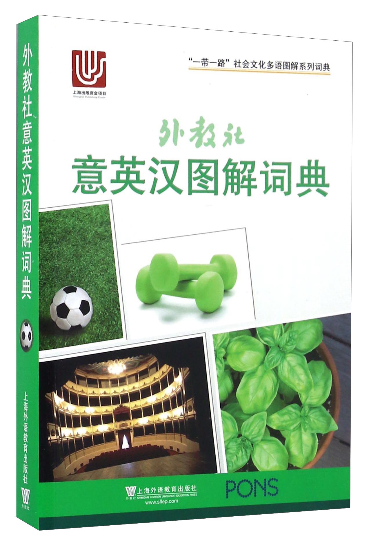外教社意英汉图解词典/“一带一路”社会文化多语图解系列词典