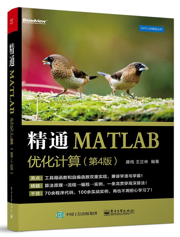 精通MATLAB优化计算（第4版）(博文视点出品)