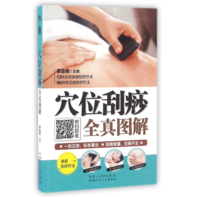 穴位刮痧全真图解