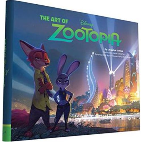 疯狂动物城电影设定集 英文原版 The Art of Zootopia 英文版 迪士尼动画书 儿童画