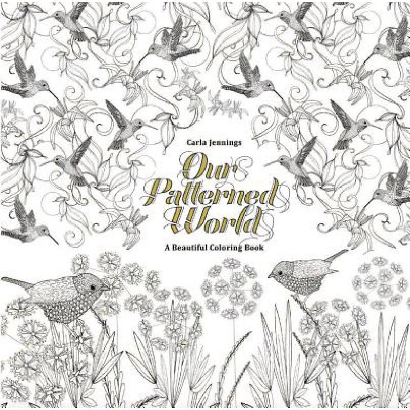 Our Patterned World: A Beautiful Coloring Book