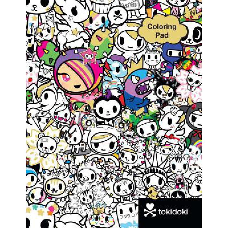 Tokidoki Coloring Pad