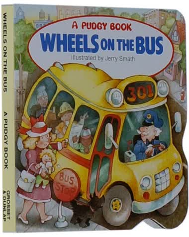 Wheels on the Bus 巴士上的车轮 英文原版