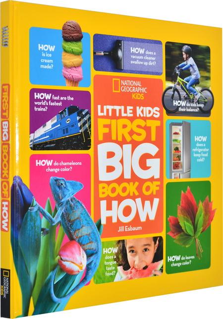 美国国家地理儿童百科 怎么样？National Geographic Little Kids First Big Book of How 进口原版 少年儿童科普 大开本