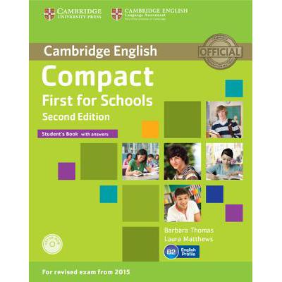 Compact First for Schools Student's Book wit...