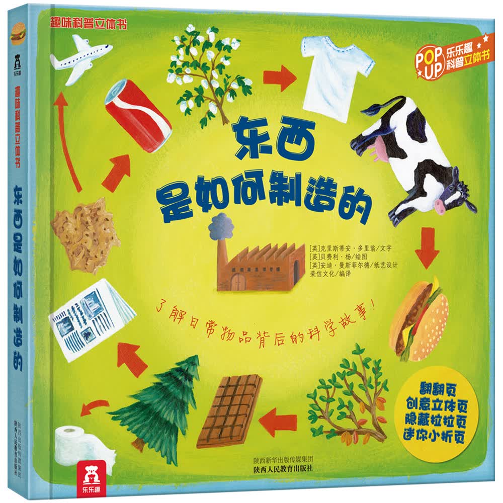 趣味科普立体书：东西是如何制造的？