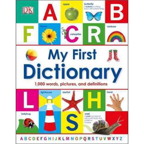 现货 英文原版 My First Dictionary 我的本字典 DK 宝宝认知 适合5岁及以